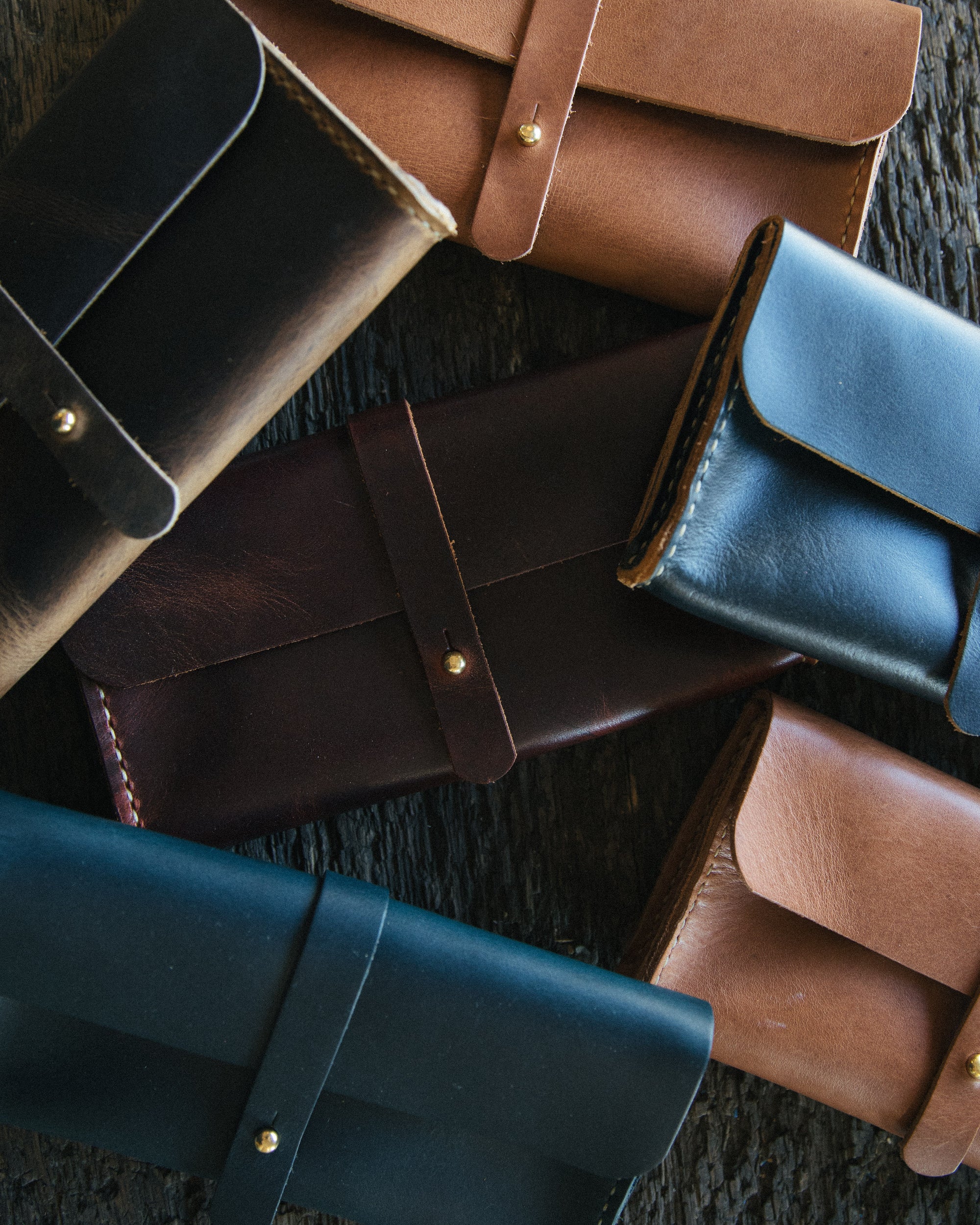 Wallets for Women: Tan Kodiak Clutch Wallet | Leather clutch KMM & Co.
