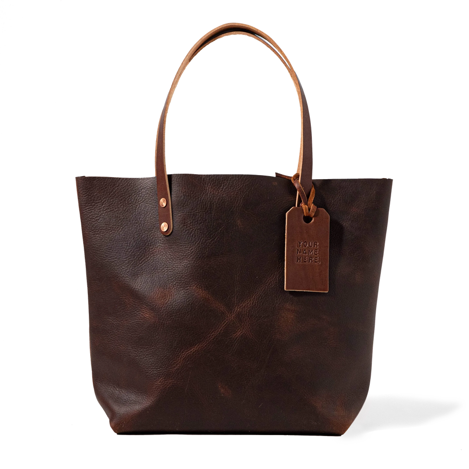 Leather Tote Bags | women's leather tote bags made in USA – KMM & Co.