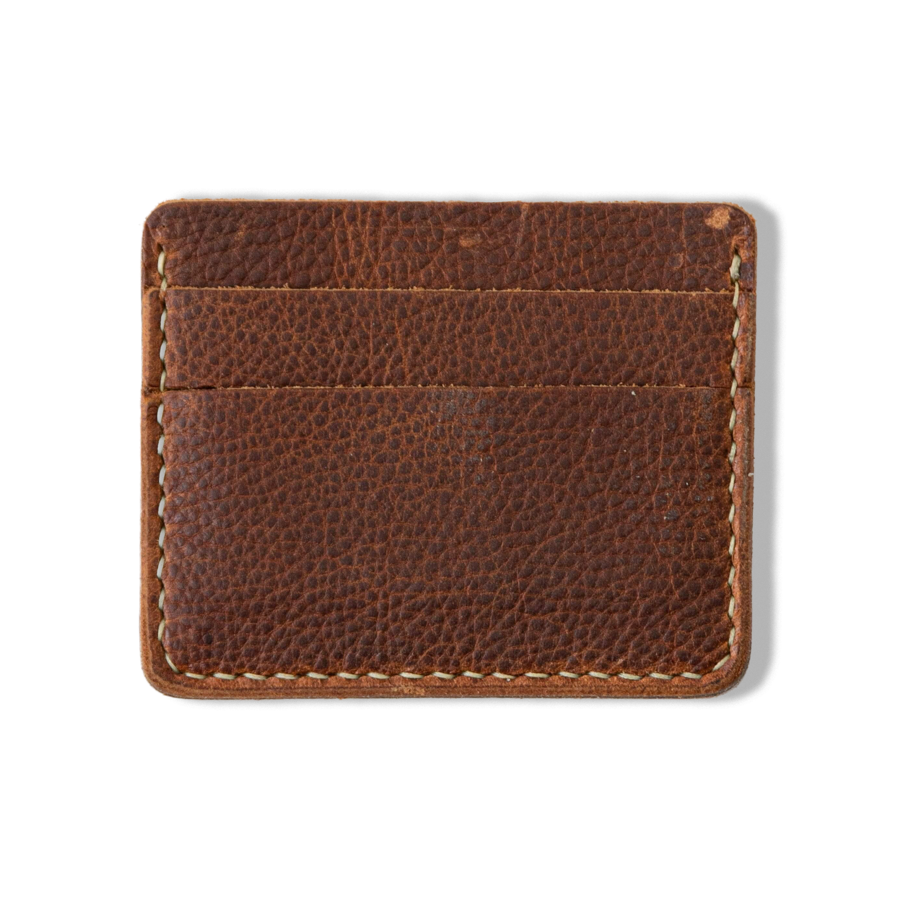 Leather Wallets for Men: Tan Kodiak Slim Card Wallet | KMM & Co.